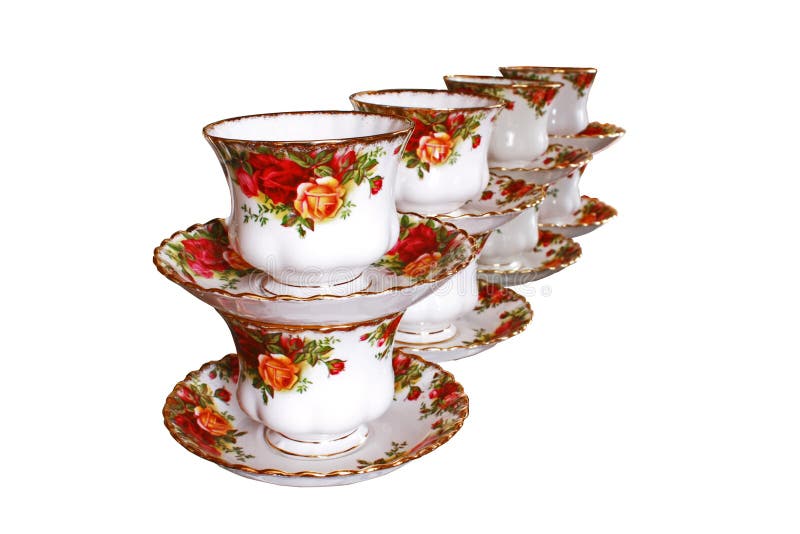 Stack of coffee cups stock photo. Image of dinnerware - 11952388