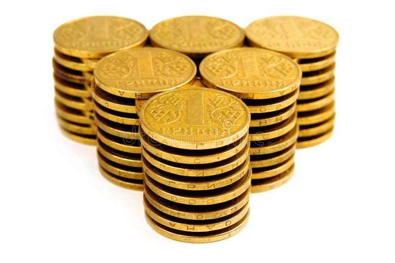 Stack of coins stock photo. Image of cash, money, banking - 10312210