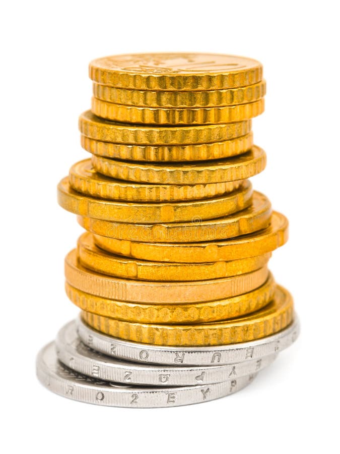 Stack of gold coins stock photo. Image of details, tender - 5688160