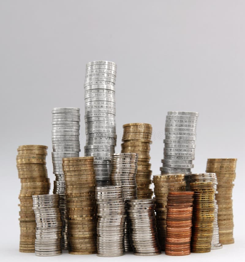 Coins stock photo. Image of debt, glow, concept, economy - 13762074