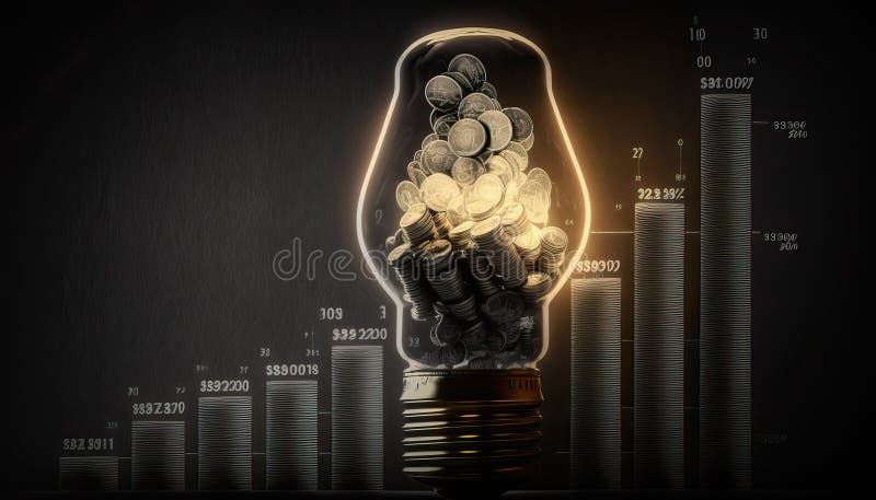 A Stack of Coins and a Light Bulb As a Concept for Increasing Energy ...