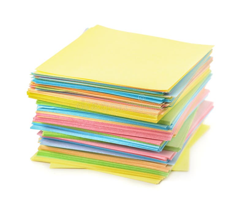 Stack of note paper pads stock photo. Image of close, stack - 5075214