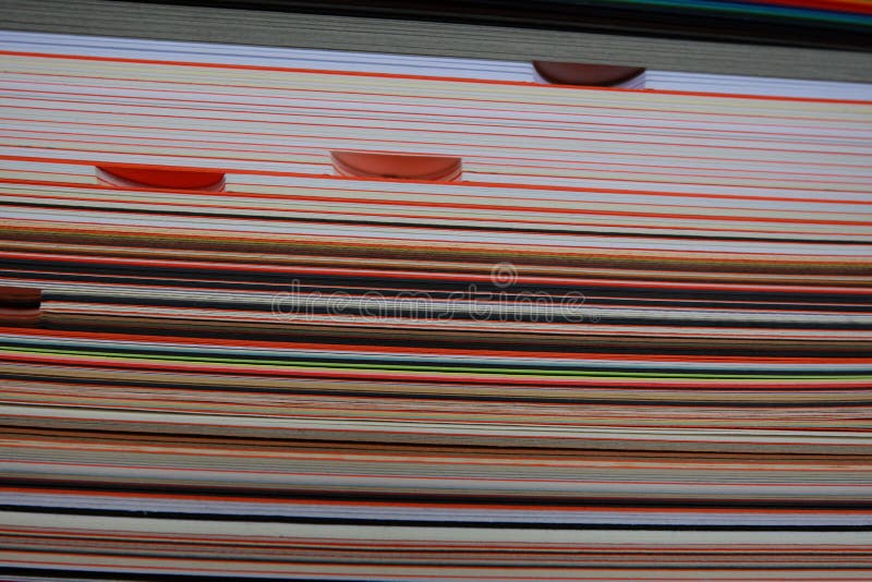 Stack of Colored Cardboard Texture Paper Stock Image - Image of green ...