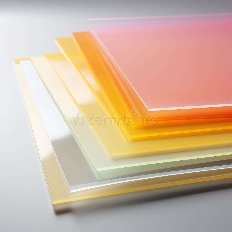Sun-kissed Plexiglas Sheet Stock Photo with Acetate Plain Sheet Stock ...