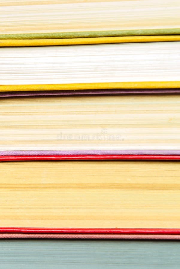 Stack of Colorful Books. Education Background Stock Photo - Image of ...