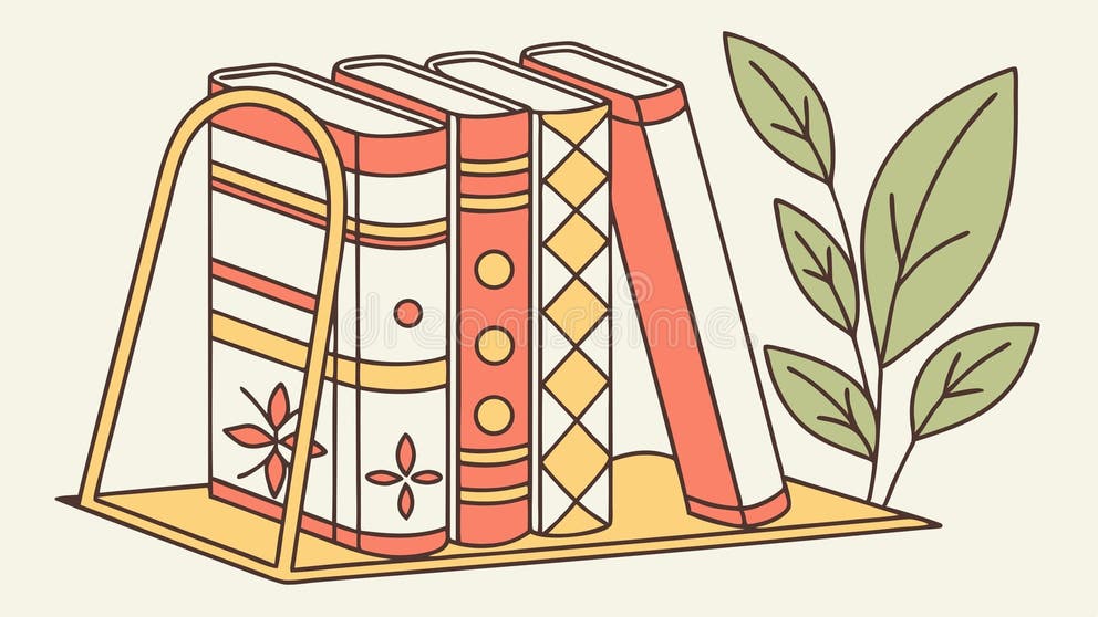 Stack of Colorful Books Learning Vector, Vector Design Generative AI ...