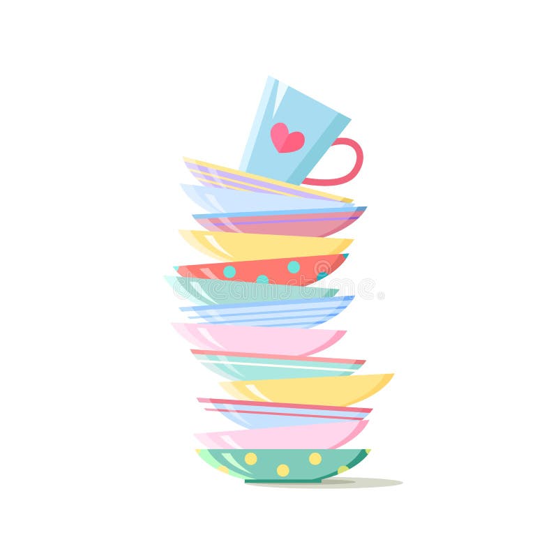 Colorful coffee cups stock vector. Illustration of vivid - 4769068 Colorful coffee cups stock vector. Illustration of vivid - 4769068