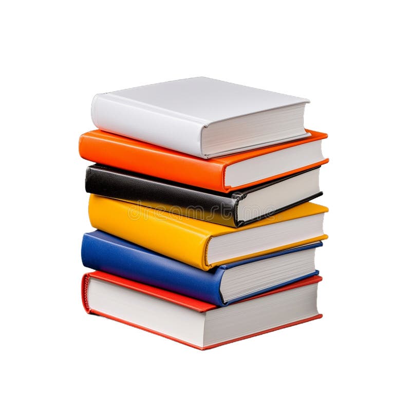 Stack Books Transparent Background Generative Ai Stock Photos - Free ...