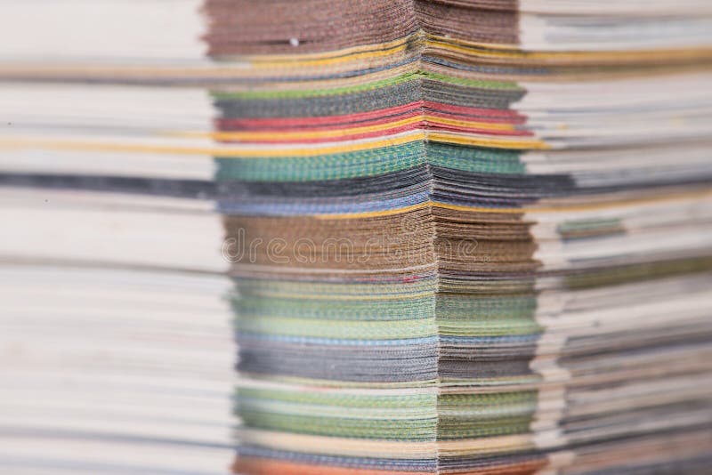 Messy magazine stack stock photo. Image of business, printout - 10627832