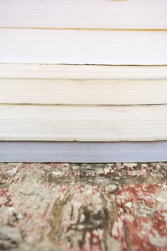 A Stack of Colorful Old Books Stock Photo - Image of entertainment ...