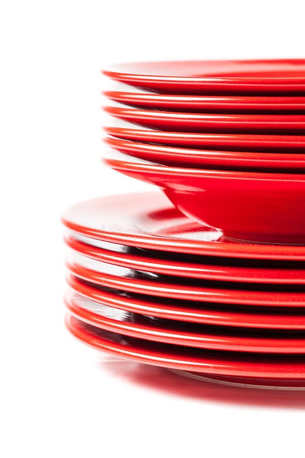 Plate stack stock image. Image of clean, colours, colorful - 1637321