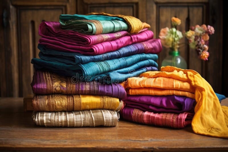 Silk Sarees Stock Illustrations – 125 Silk Sarees Stock Illustrations ...