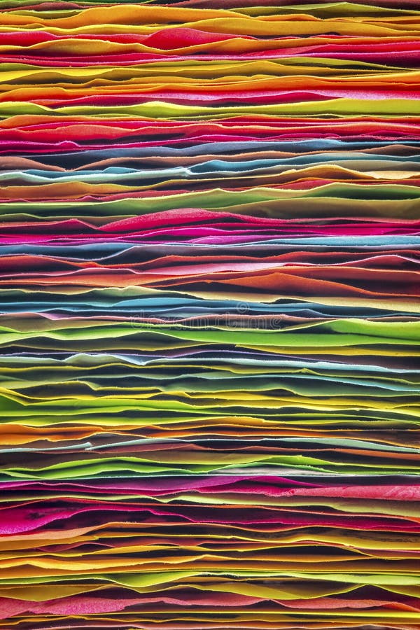 Stack of Colorful Sticky Notes Stock Image - Image of note, vertical ...