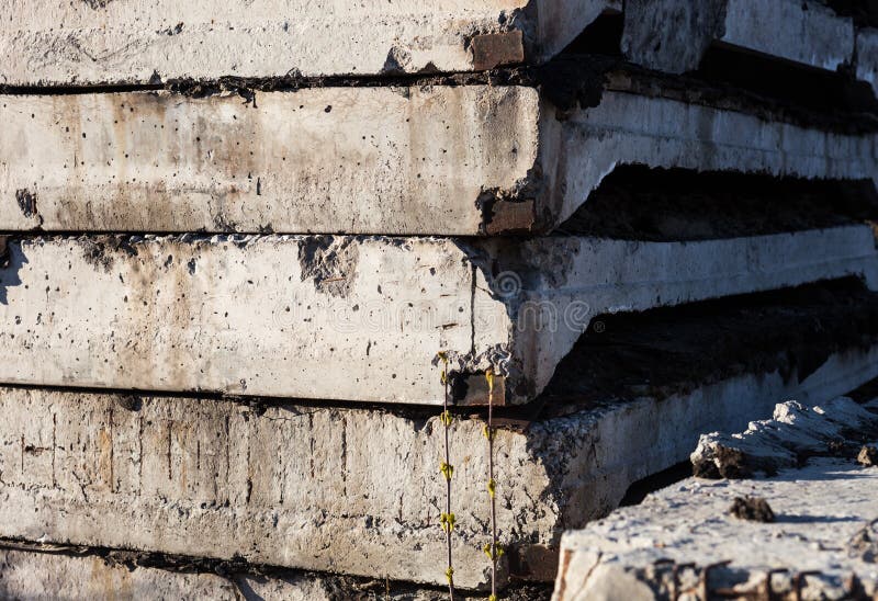Stack of concrete blocks stock image. Image of beam, concrete - 41593973