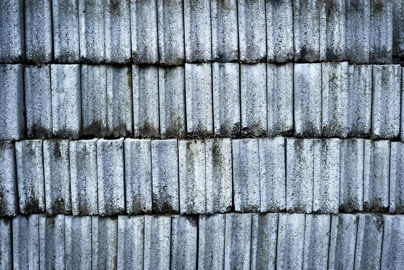 Stack of concrete bricks stock image. Image of wall, stack - 95050645