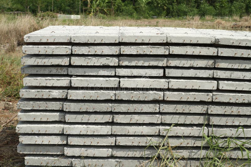 Concrete building slab stock photo. Image of slab, pile - 30014790