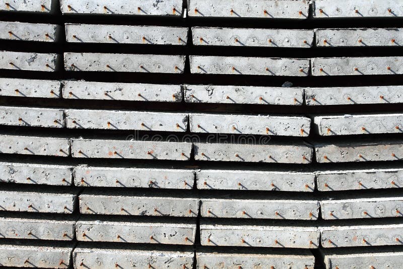 Stack of concrete plates stock image. Image of stone - 17321011