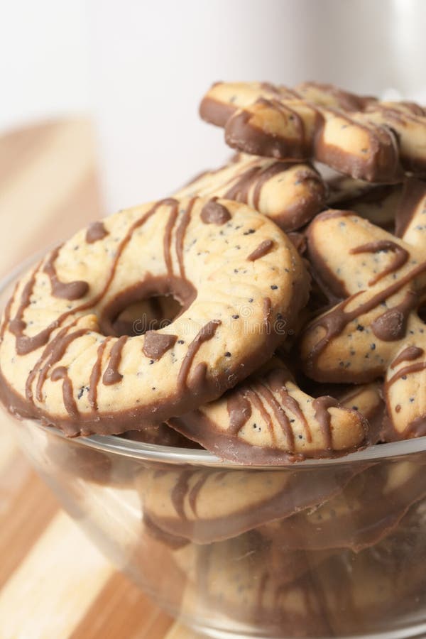 Stack of cookies stock photo. Image of closeup, delicious - 11865418