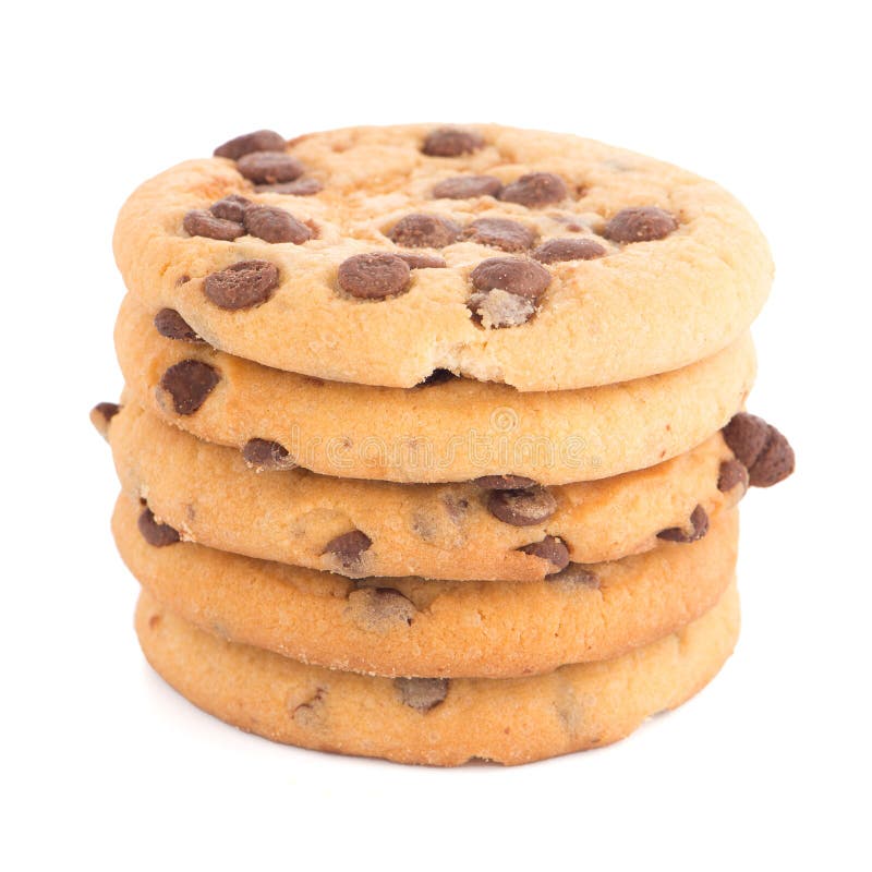 Stack of cookies stock image. Image of hungry, eating - 105552929