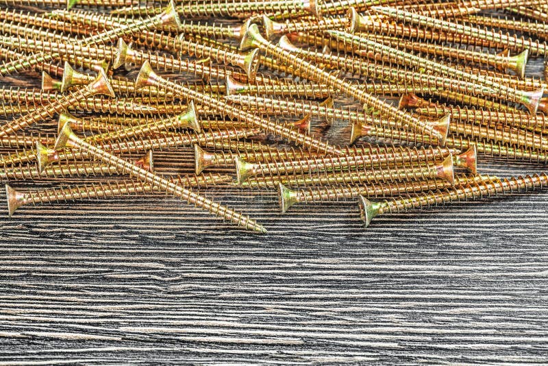 Stack Of Screws stock photo. Image of objects, pointed - 193984