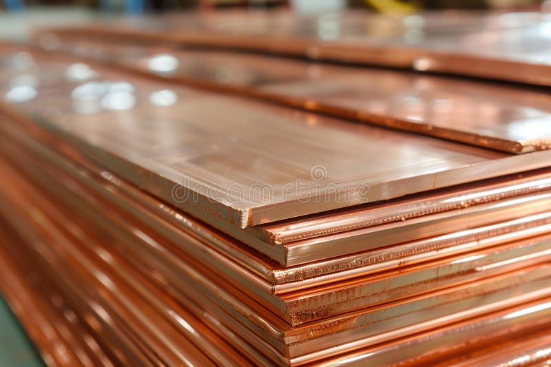 A Stack of Copper Sheets, Product Photography with Studio Lighting ...