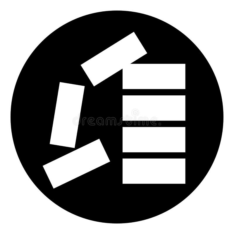 Stack Correctly Symbol Sign, Vector Illustration, Isolate on White ...