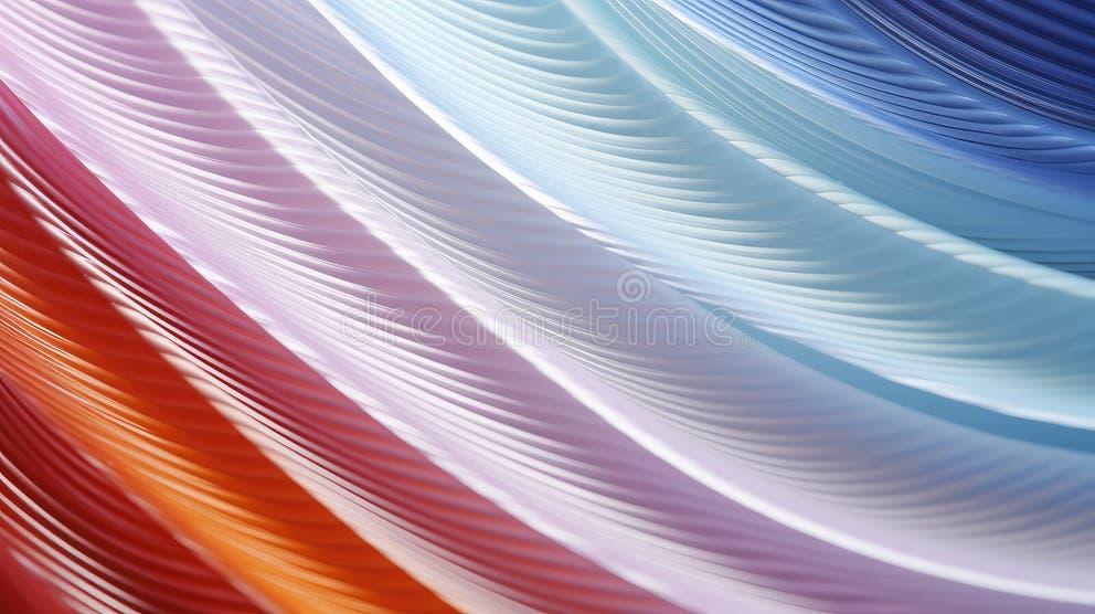 Stack Corrugated Plastic Texture Stock Illustration - Illustration of ...