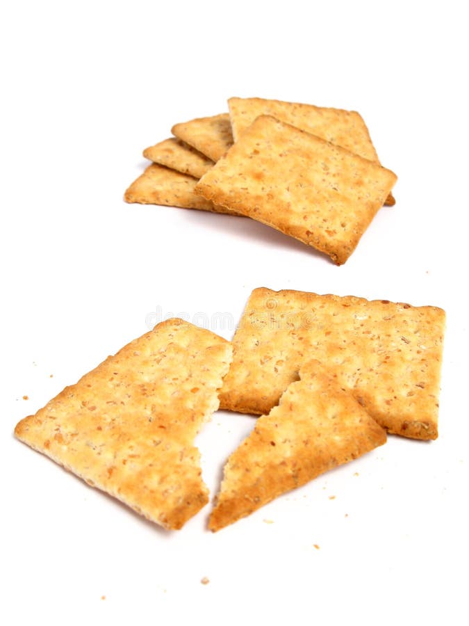Stack of crackers stock photo. Image of crispy, crimp - 5459428