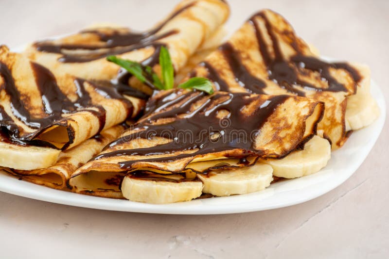 Stack of crepes stock photo. Image of tasty, homemade - 117432486