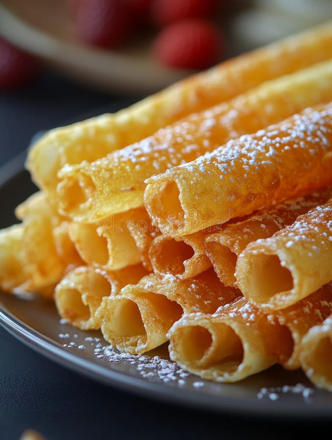 Stack of Crispy Fried Sticks Stock Photo - Image of rolled, texture ...