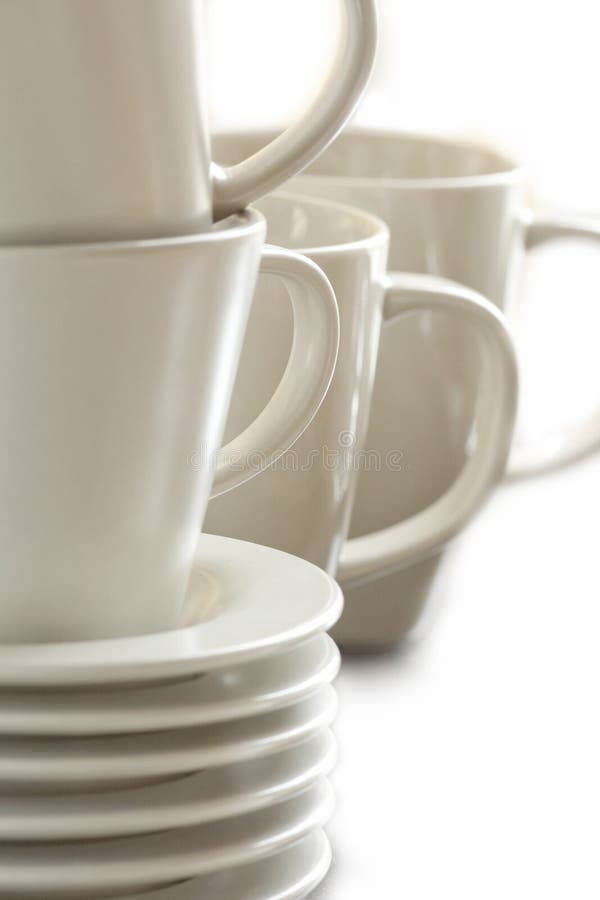 Stack of Cups stock image. Image of cafe, restaurant - 11104329
