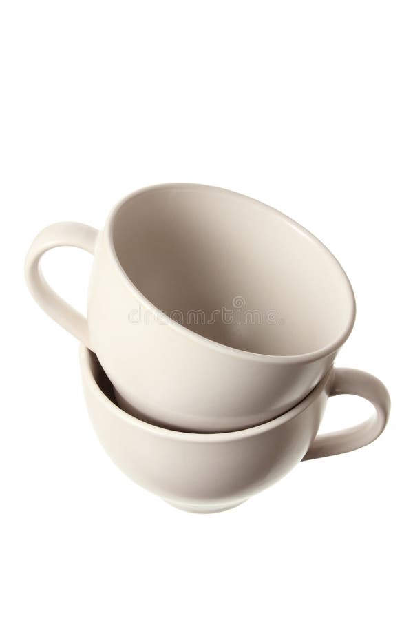Stack of Cups stock photo. Image of mugs, ceramic, life - 26363340