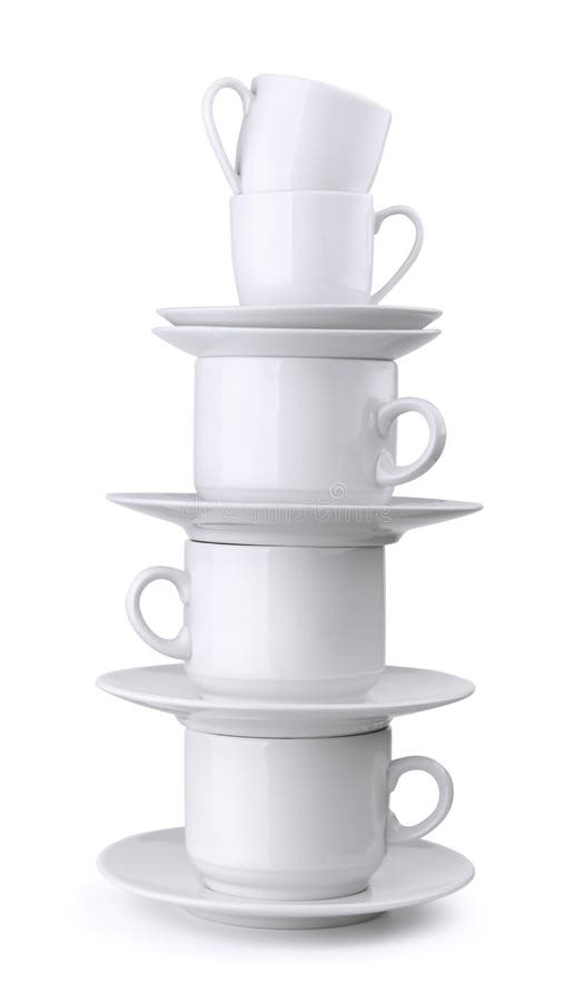Stack of cups stock image. Image of coffee, equipment - 30769191