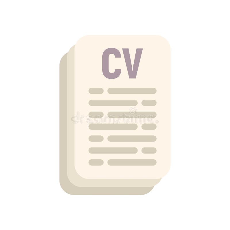 Curriculum Vitae Papers Stock Illustrations – 120 Curriculum Vitae ...