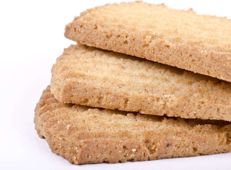 Stack of biscuits stock image. Image of isolated, stack - 146089589