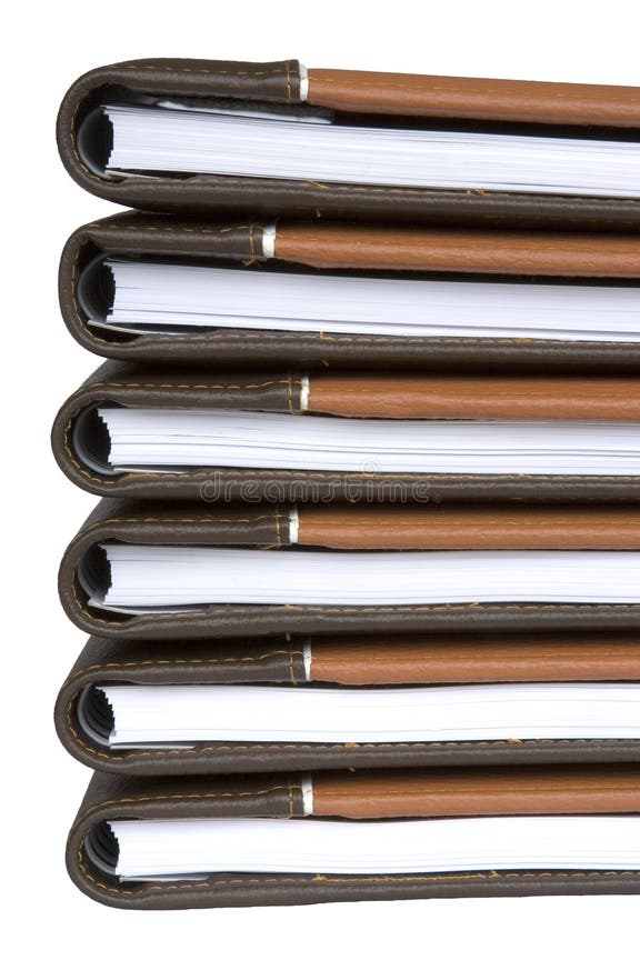 Stack of Diaries stock photo. Image of information, library - 3893902