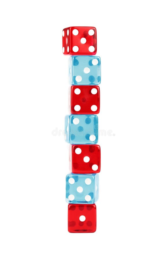 Stack of Dice stock image. Image of balanced, dice, piled - 21756979