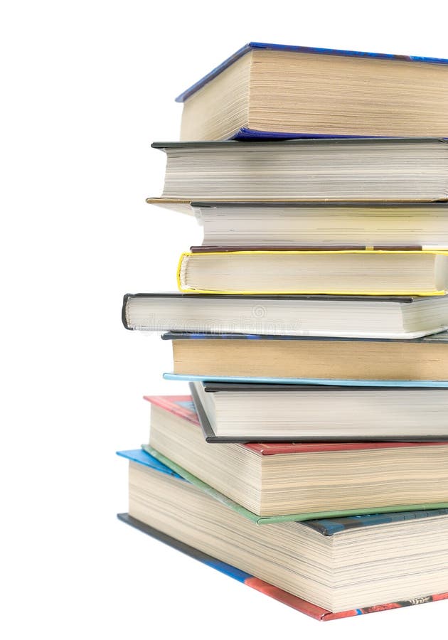 Stack of different books stock image. Image of business - 25708115
