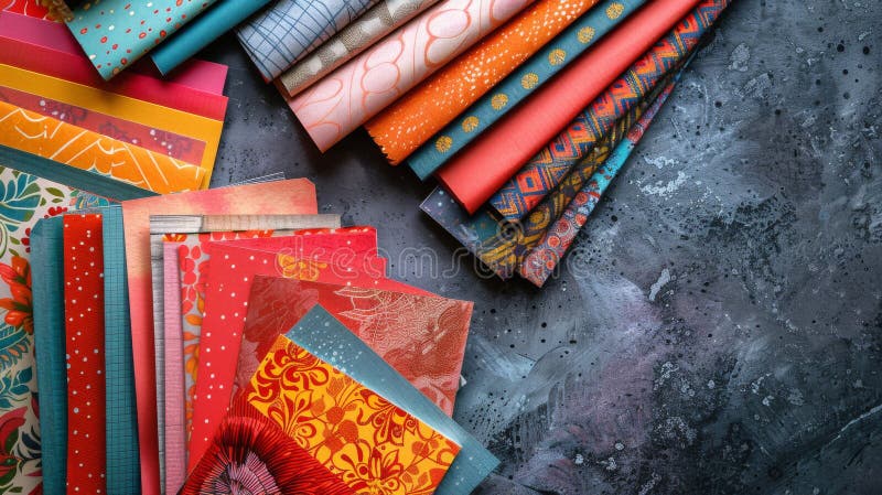 Stack of Different Colored Papers Stock Photo - Image of multicolored ...