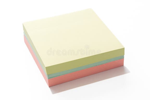Stack of post it notes stock image. Image of stack, concept - 373036043