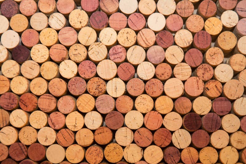Stack of Different Colored Used Corks Stock Image - Image of vintage ...
