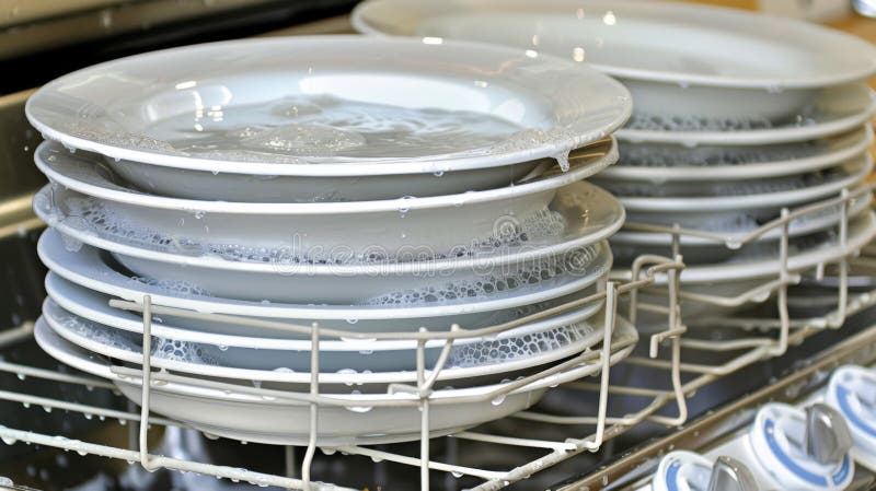 Stack Dirty Plates Stock Illustrations – 256 Stack Dirty Plates Stock ...