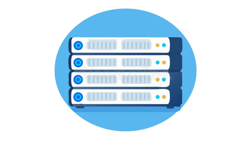 Stack of Discs Icon for Data Storage and Media, Vector Design ...