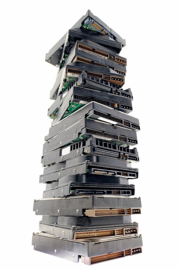Stack disks stock image. Image of error, hard, binary - 22502463
