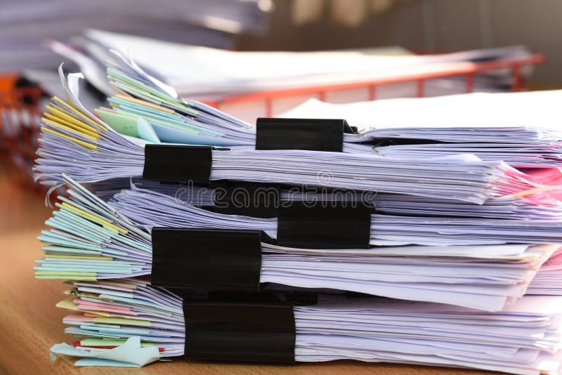 Stack Document file stock photo. Image of keeping, financial - 113015752