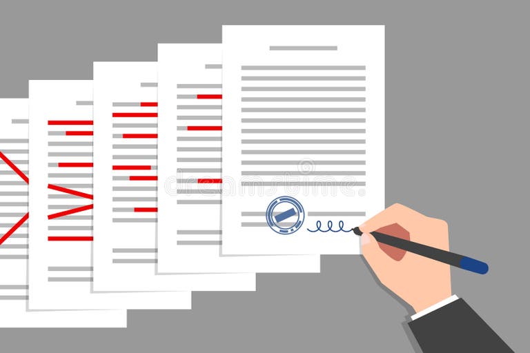 Final Documents Stock Illustrations – 218 Final Documents Stock ...
