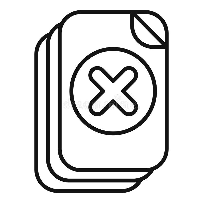 Symbolizing Deletion Stock Illustrations – 29 Symbolizing Deletion ...