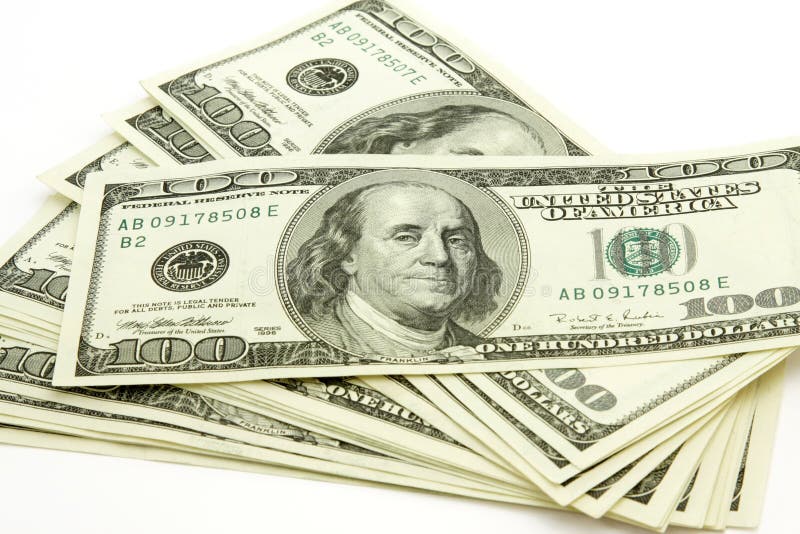 Stack of dollar bills stock photo. Image of bank, business - 5252416