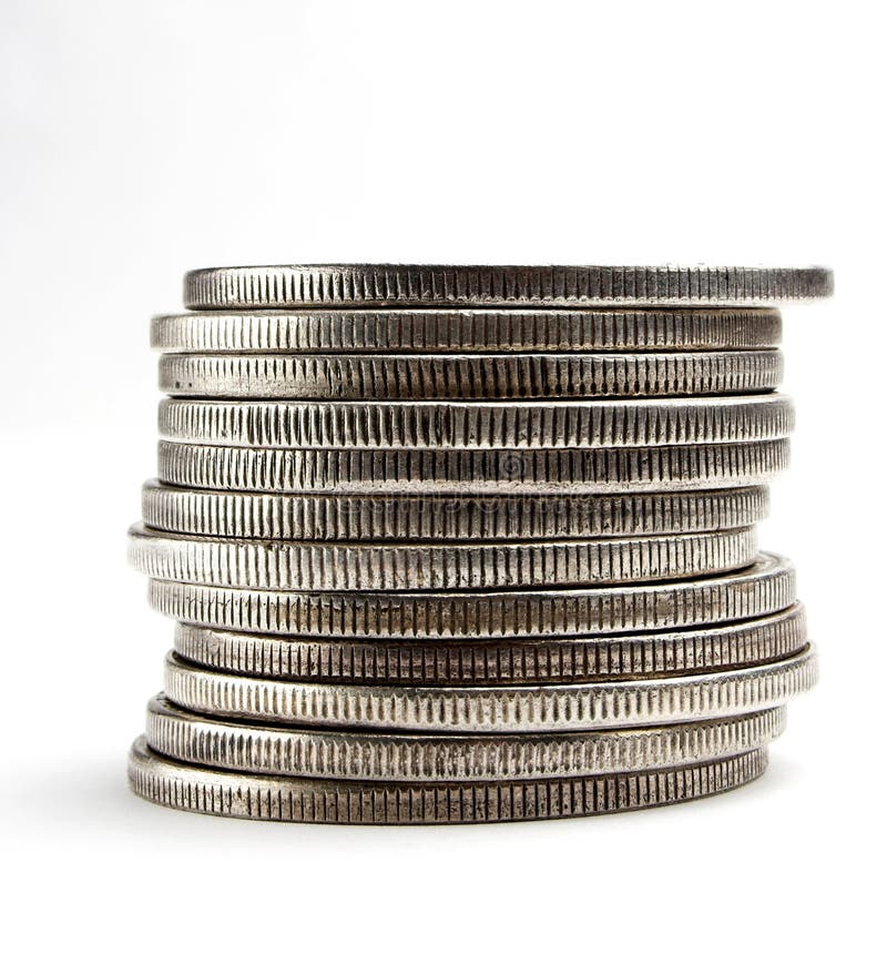 Stacks of Coins stock photo. Image of bronze, business - 33326244