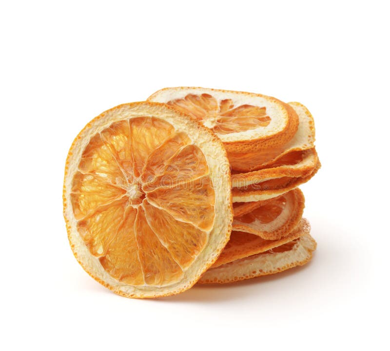 Stack of dry orange slices stock image. Image of ingredient - 303387875